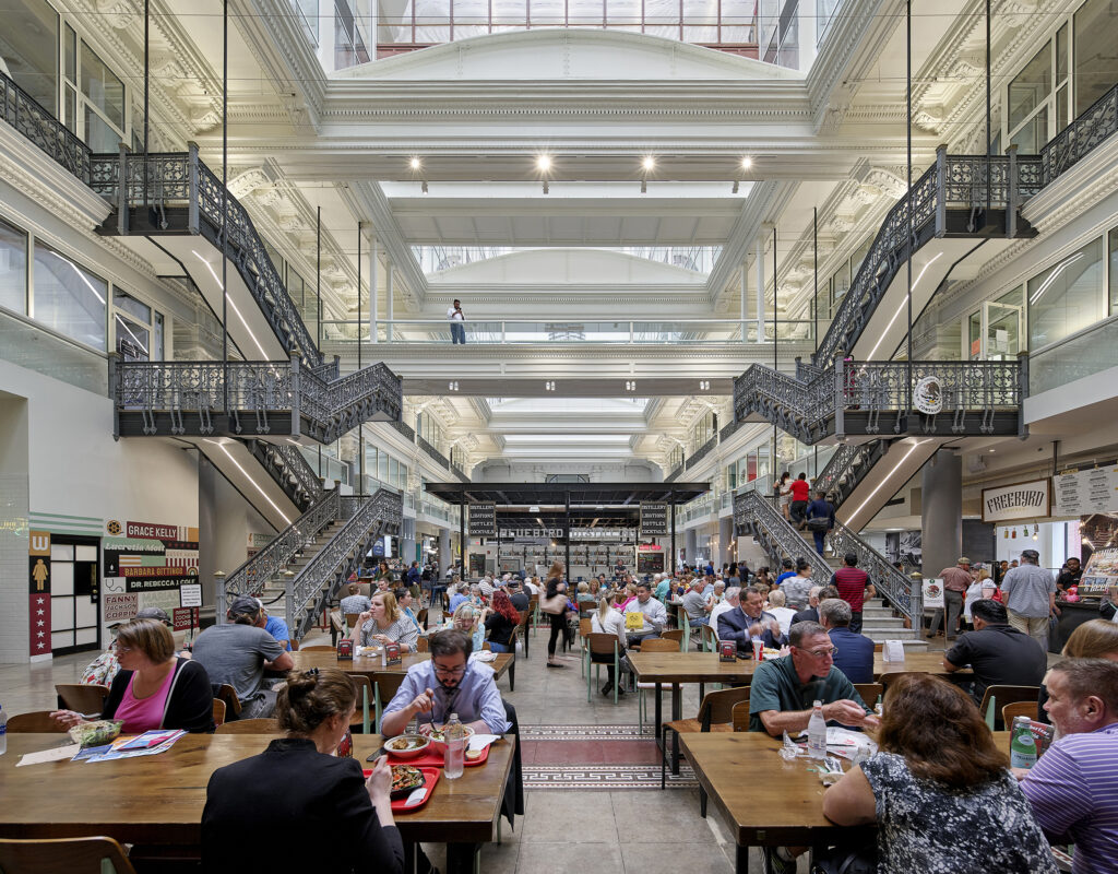 The Bourse Food Hall - Perkins Eastman