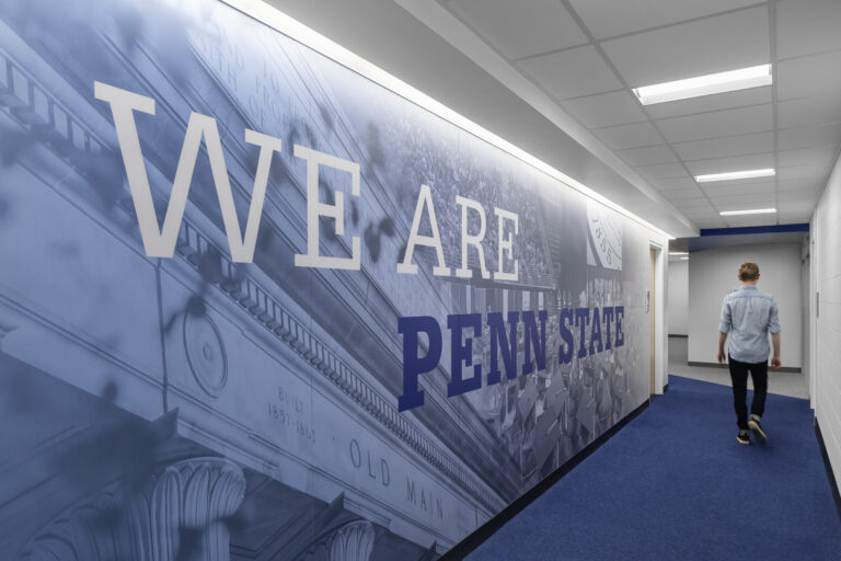 Penn State University Shields Building: Signage + Graphics - Perkins ...